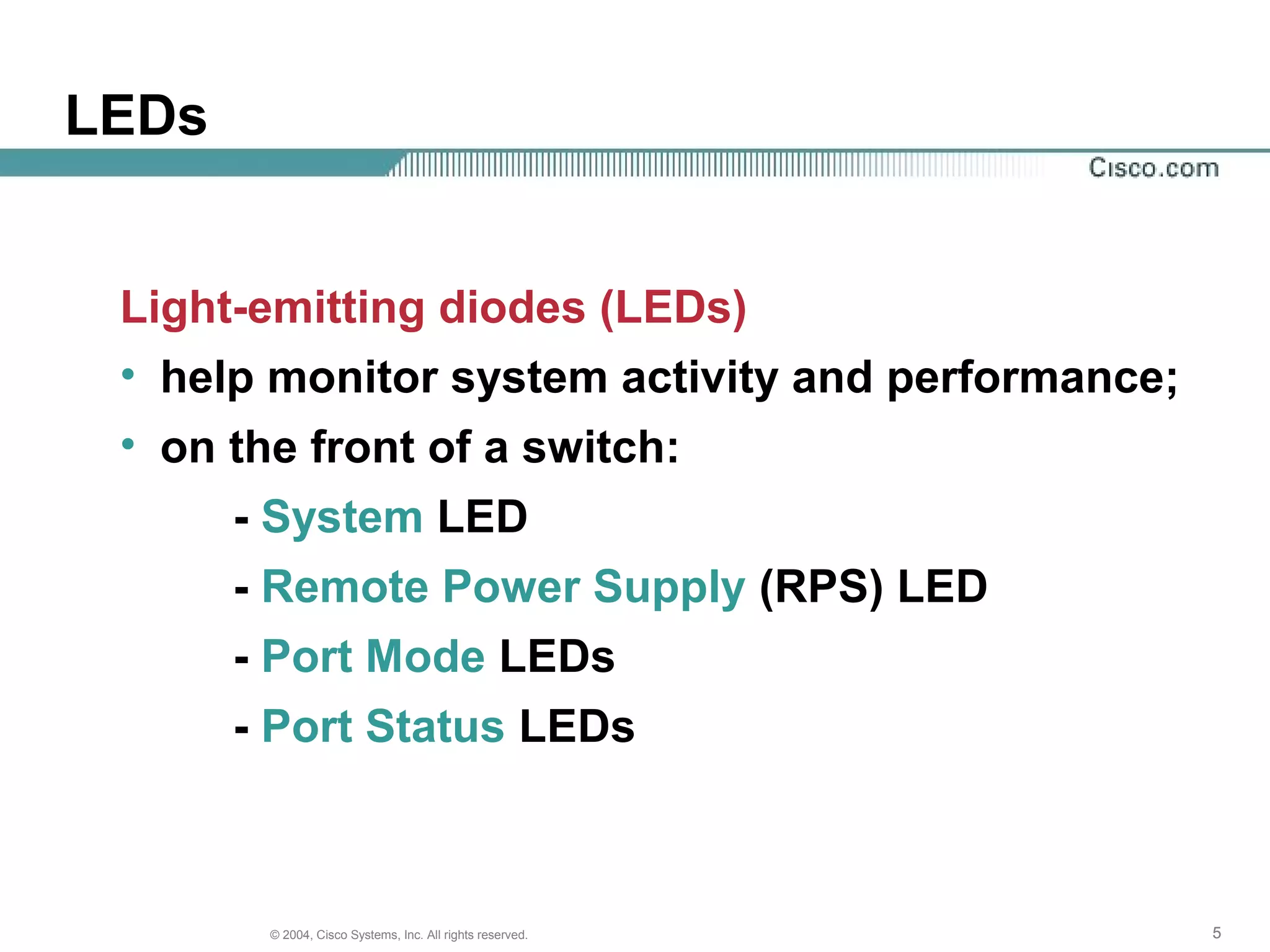 Switch configuration | PPT