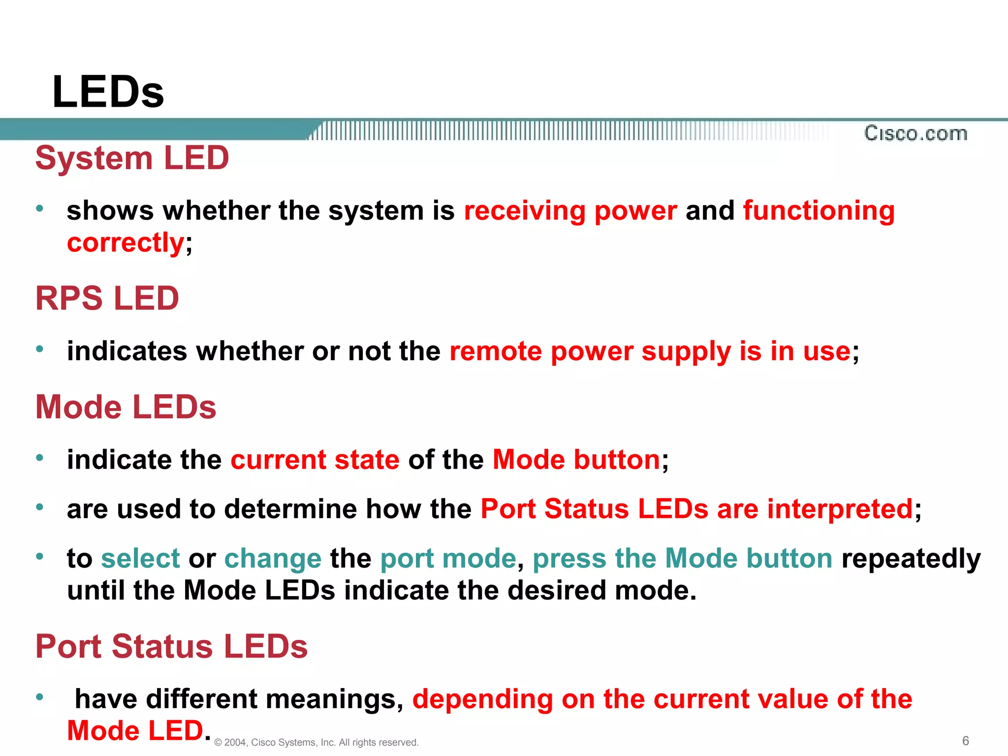 Switch configuration | PPT