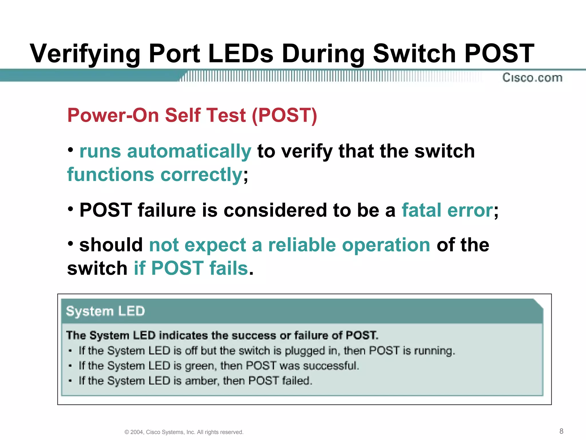 Switch configuration | PPT