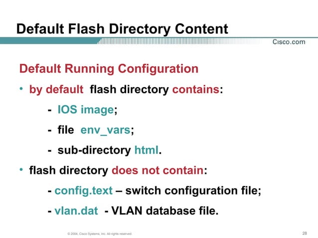 Switch configuration | PPT