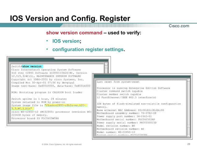 Switch configuration | PPT