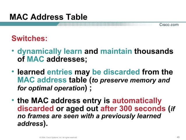 Switch configuration | PPT