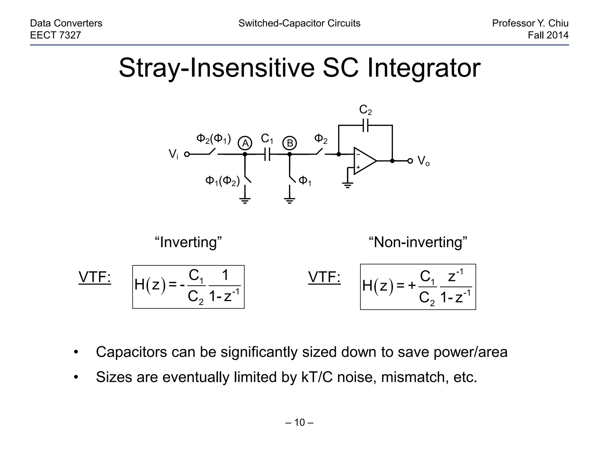 Switched capacitor | PPTX