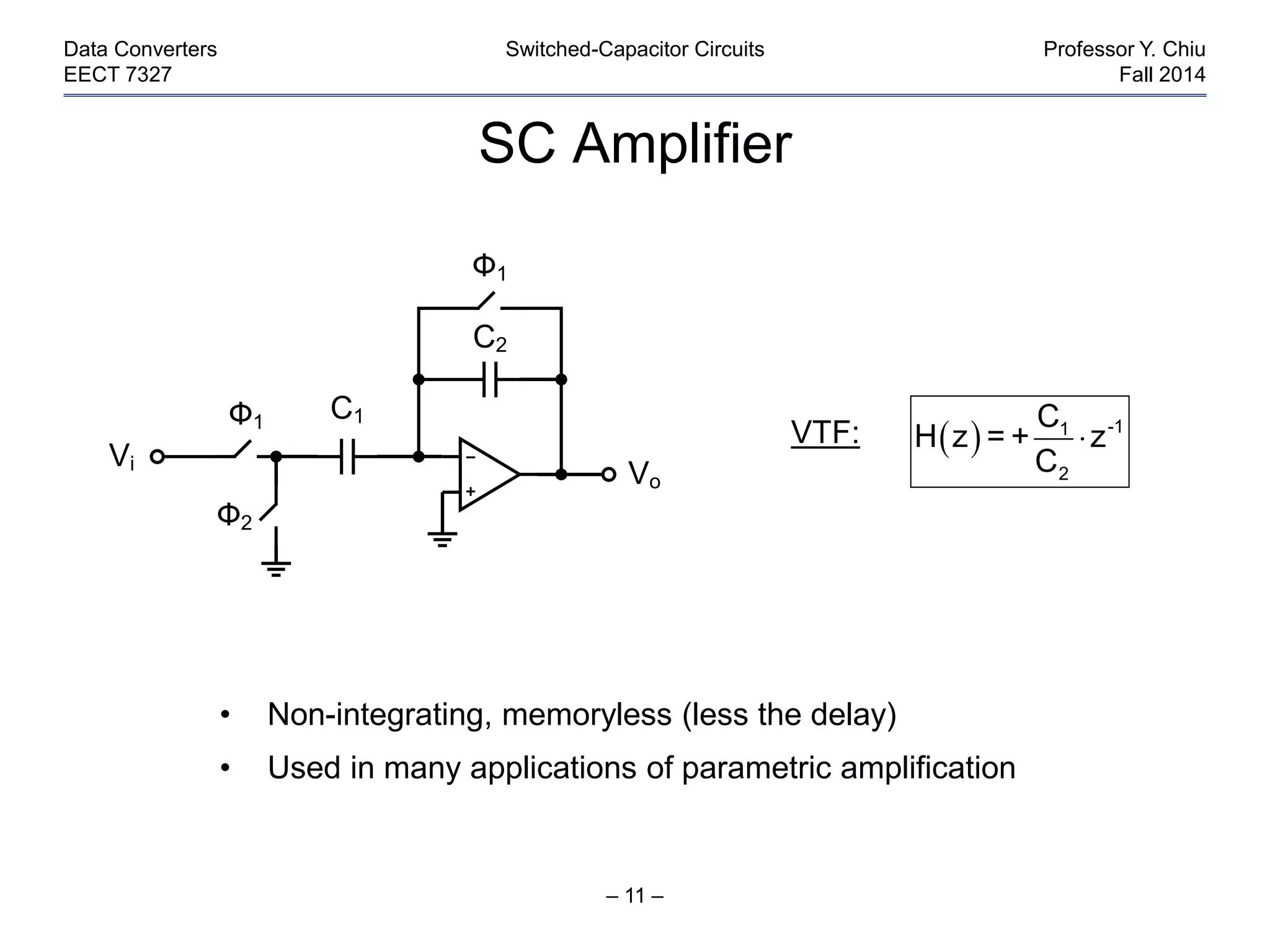 Switched capacitor | PPTX