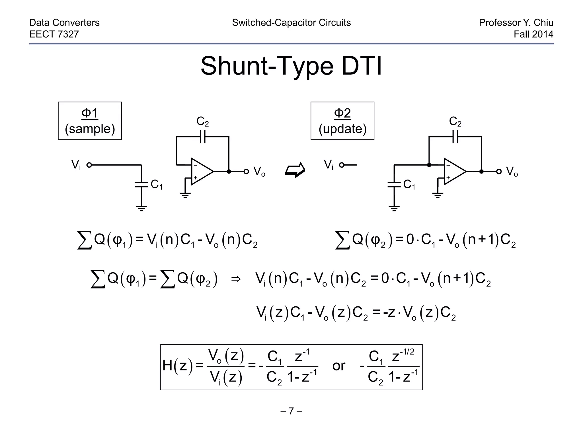 Switched capacitor | PPTX