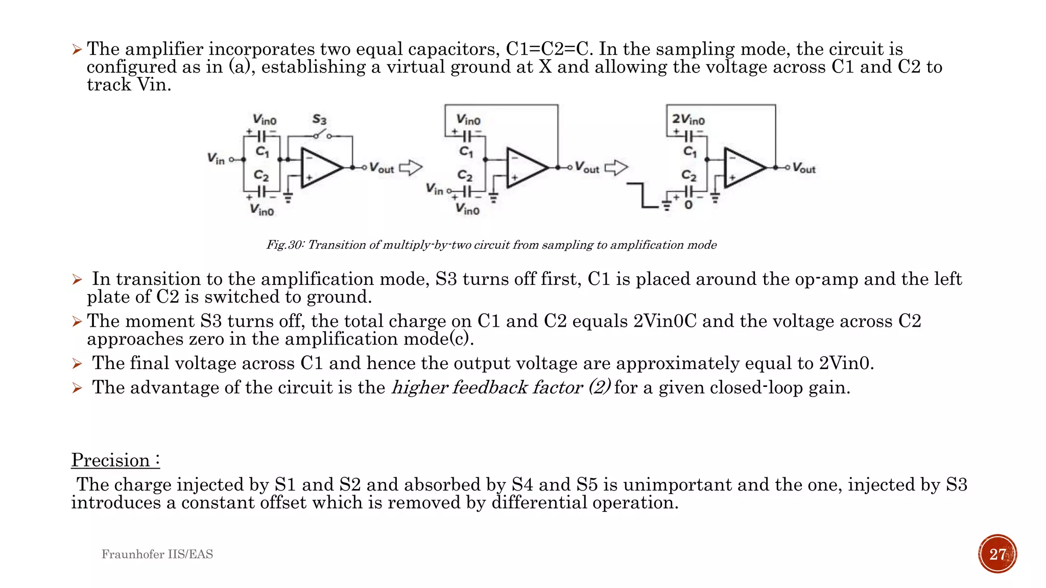 Switched Capacitor Circuitsshish Pptx Consumer Electronics Technology And Computing