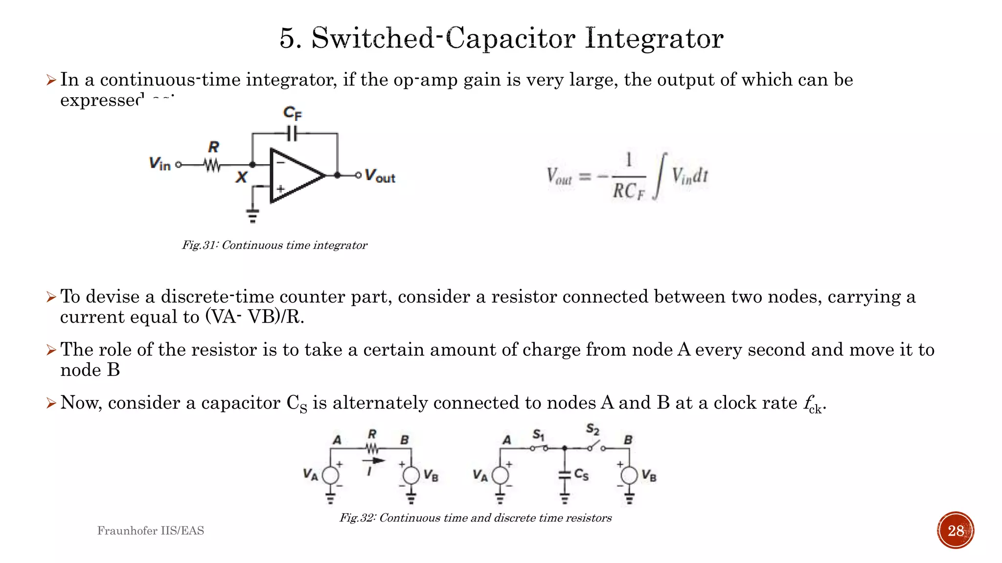 Switched Capacitor Circuitsshish Pptx Consumer Electronics Technology And Computing
