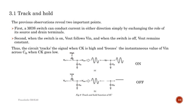 Switched Capacitor Circuitsshish Pptx Consumer Electronics Technology And Computing