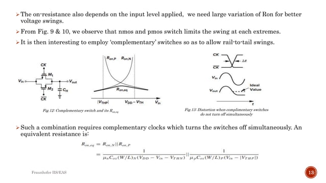 Switched Capacitor Circuitsshish Pptx Consumer Electronics Technology And Computing