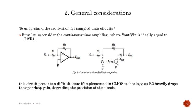 Switched capacitor circuits_shish | PPTX | Consumer Electronics | Technology & Computing