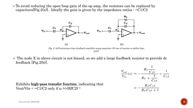 Switched capacitor circuits_shish | PPTX | Consumer Electronics | Technology & Computing