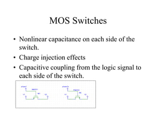 Switched capacitor filter | PPTX