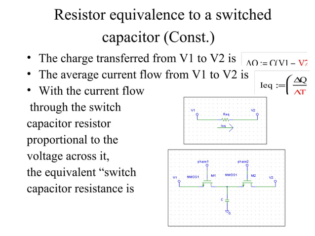 Switched capacitor filter | PPS | Dance and Electronic Music | Music