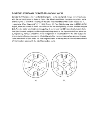 Switched Reluctance Motor.docx | Physics | Science