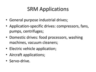 Switched Reluctance Motor - Principle Of Operation | PDF