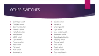Switches | PPTX