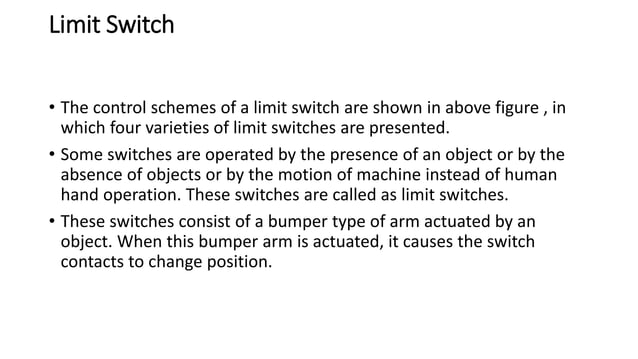 Types of Switches and Its Working | PPTX