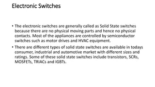 Types of Switches and Its Working | PPTX
