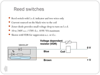 Switches and sensors | PPT