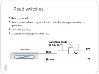 Switches and sensors | PPT