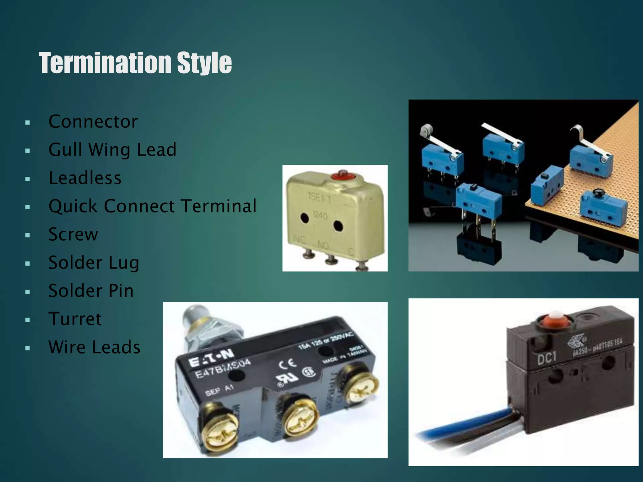 Switches detailed overview | PPTX