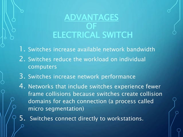 switches manufacturing by jigar.pptx | Computer Networking | Computing