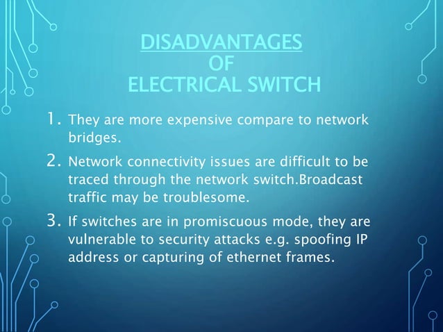 switches manufacturing by jigar.pptx | Computer Networking | Computing