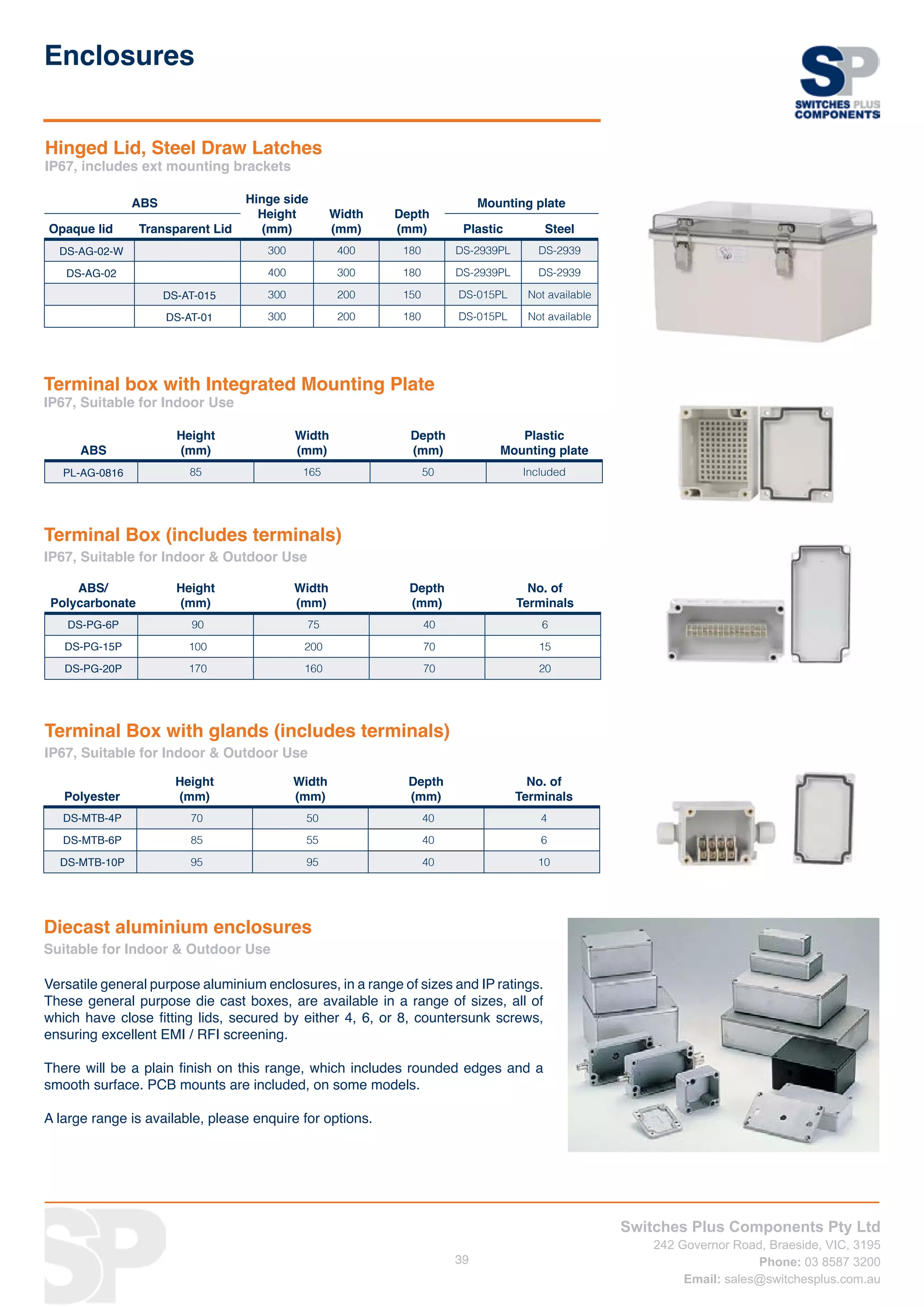 Switches Plus Components Electrical Solutions 2018 | PDF