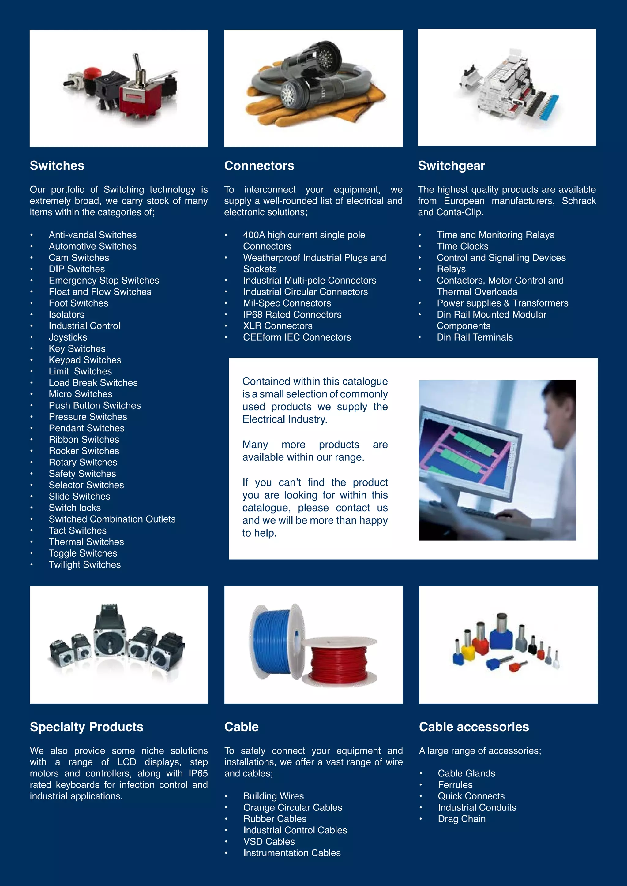 Switches Plus Components Electrical Solutions 2018 | PDF