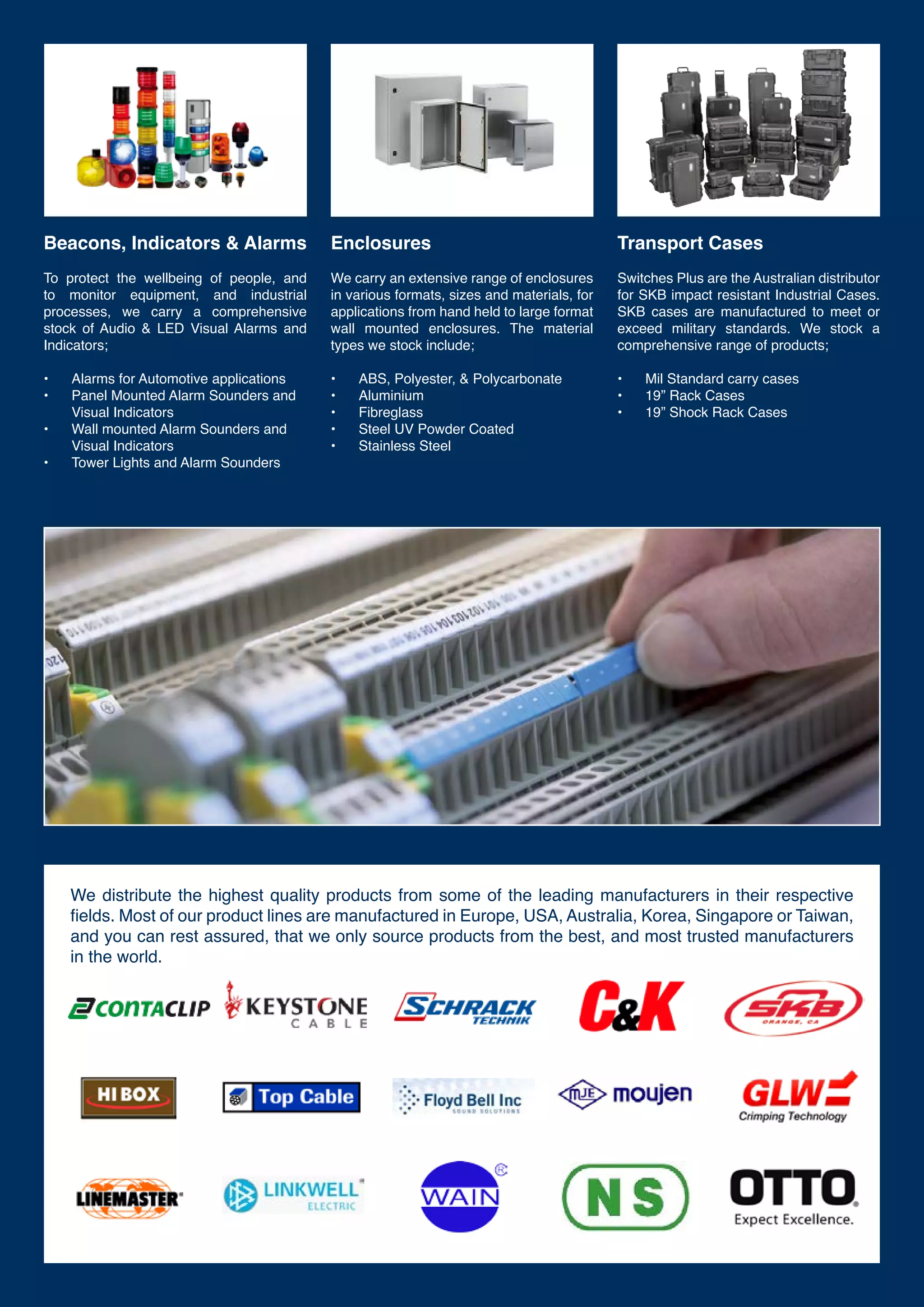 Switches Plus Components Electrical Solutions 2018 | PDF