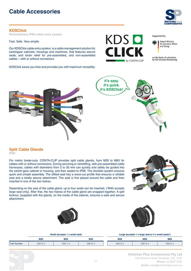 Switches Plus Components Electrical Solutions 2018 | PDF