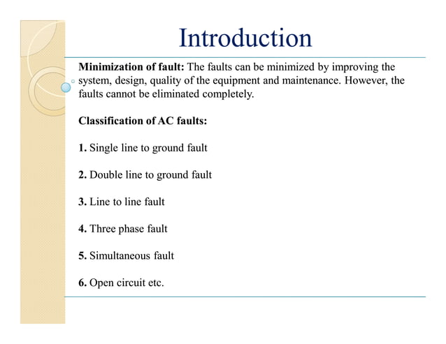 Switchgear And Protection Introduction Pdf