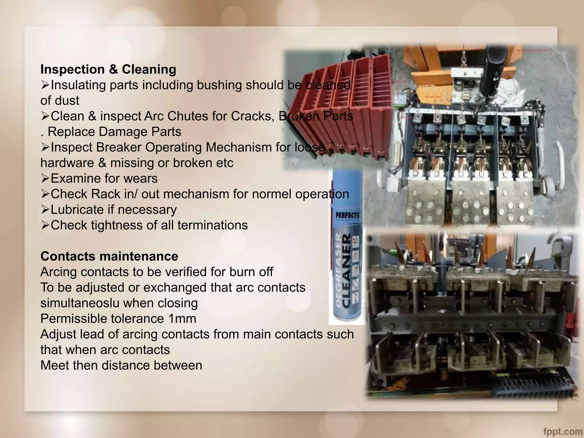 Switchgear presentation | PPTX