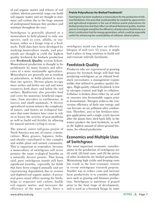 Switchgrass as a Bioenergy Crop | PDF