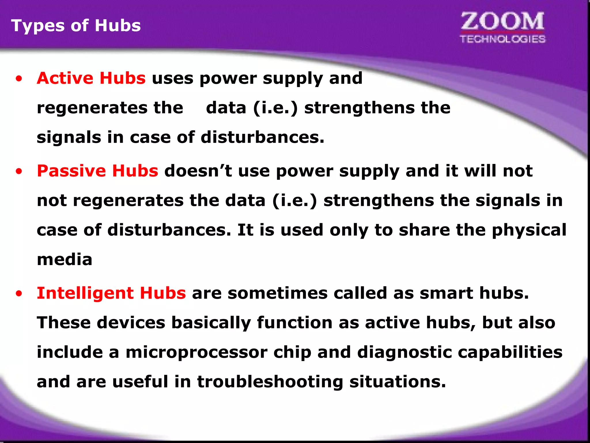 Switch & hub | PPT