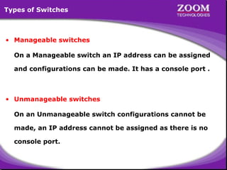 Switch & hub | PPT