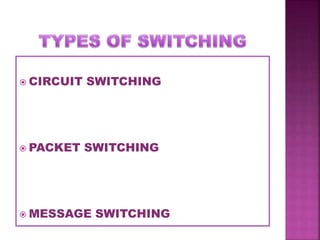 Switching | PPT