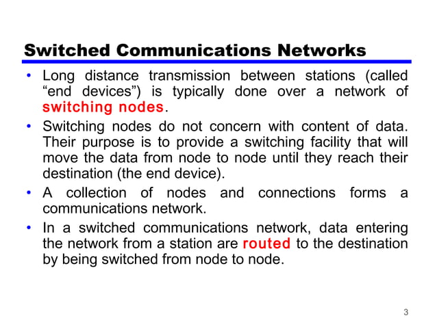 Switching | PPT | Computer Networking | Computing
