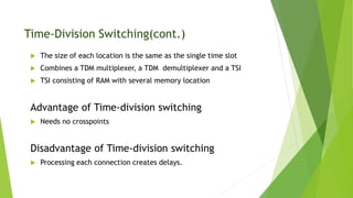 Switching - data communication | PPTX