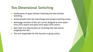 Switching - data communication | PPTX