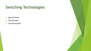 Switching - data communication | PPTX | Computer Networking | Computing