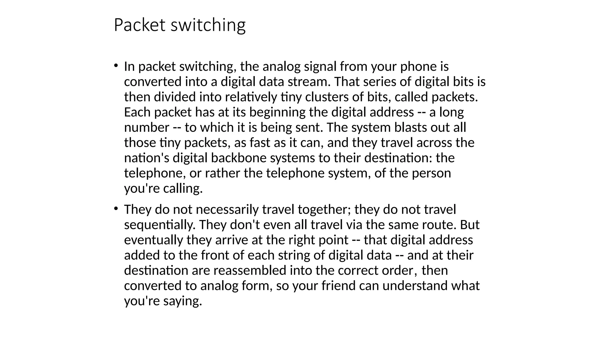 Computer Networks Packet Switchings.pptx