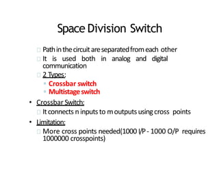 switching Switching techniques in Data Communication | PPT