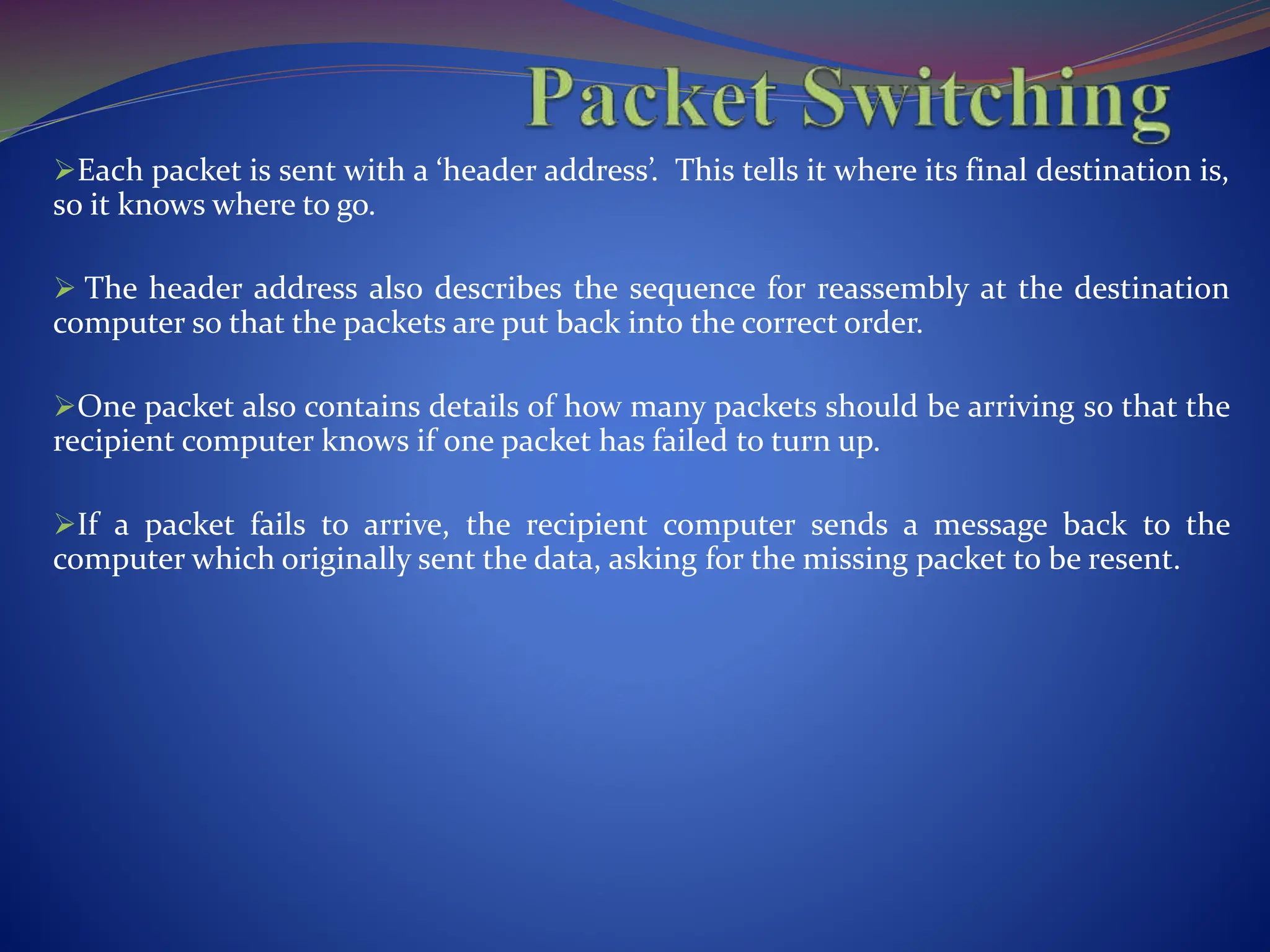 Switching Technique In Computer Networks Pptx Computer Networking