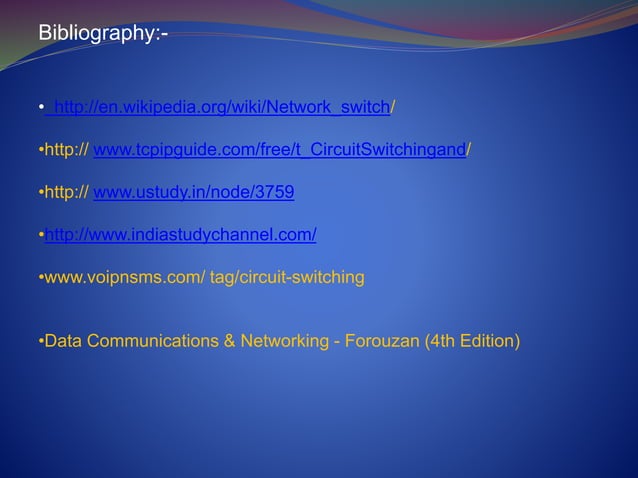 Switching Technique In Computer Networks Pptx Computer Networking Computing