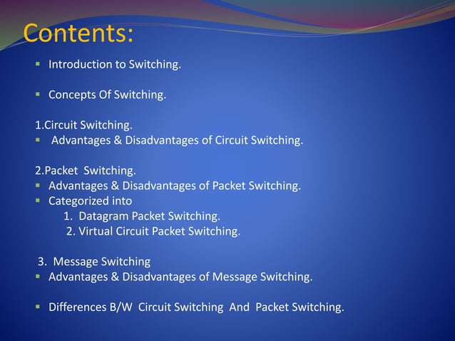 Switching Technique In Computer Networks Pptx Computer Networking Computing