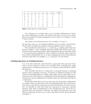 Switching algebra and logic gates | PDF