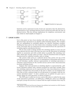Switching algebra and logic gates | PDF