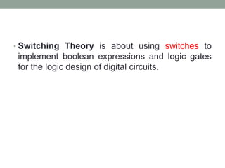 Switching Circuit on digital logic design .pptx