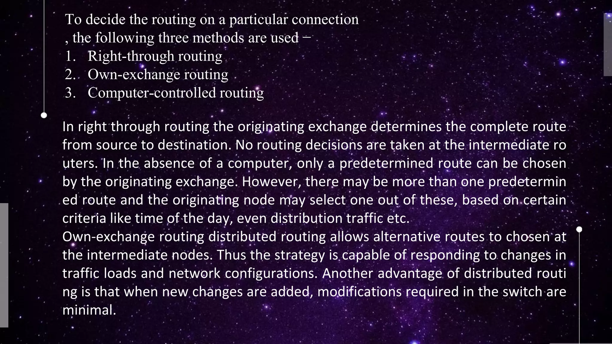 Switching hierarchy and routing | PPTX